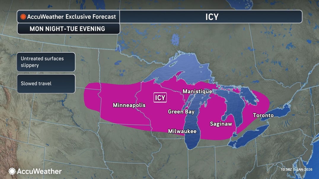 ️ Series of storms for the Northeast & Great Lakes this week 🌡️ Eastern ...